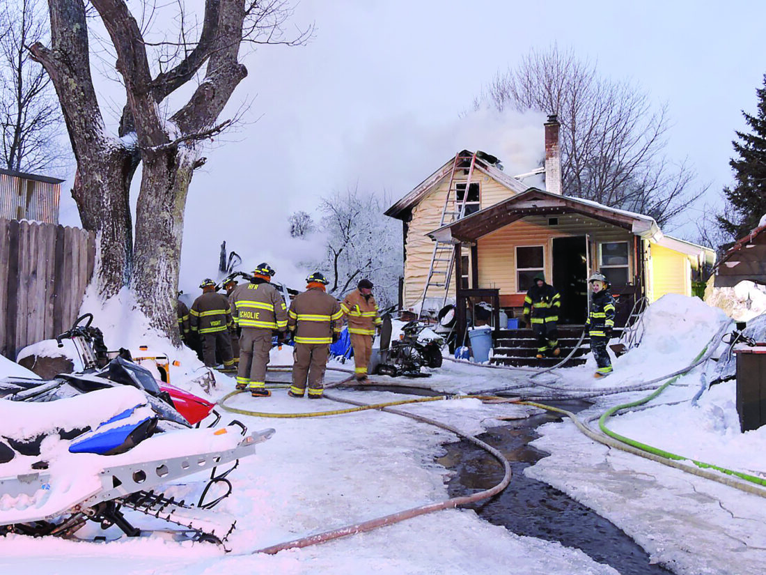 Fire destroys house, garage in Atlantic Mine | News, Sports, Jobs - The ...